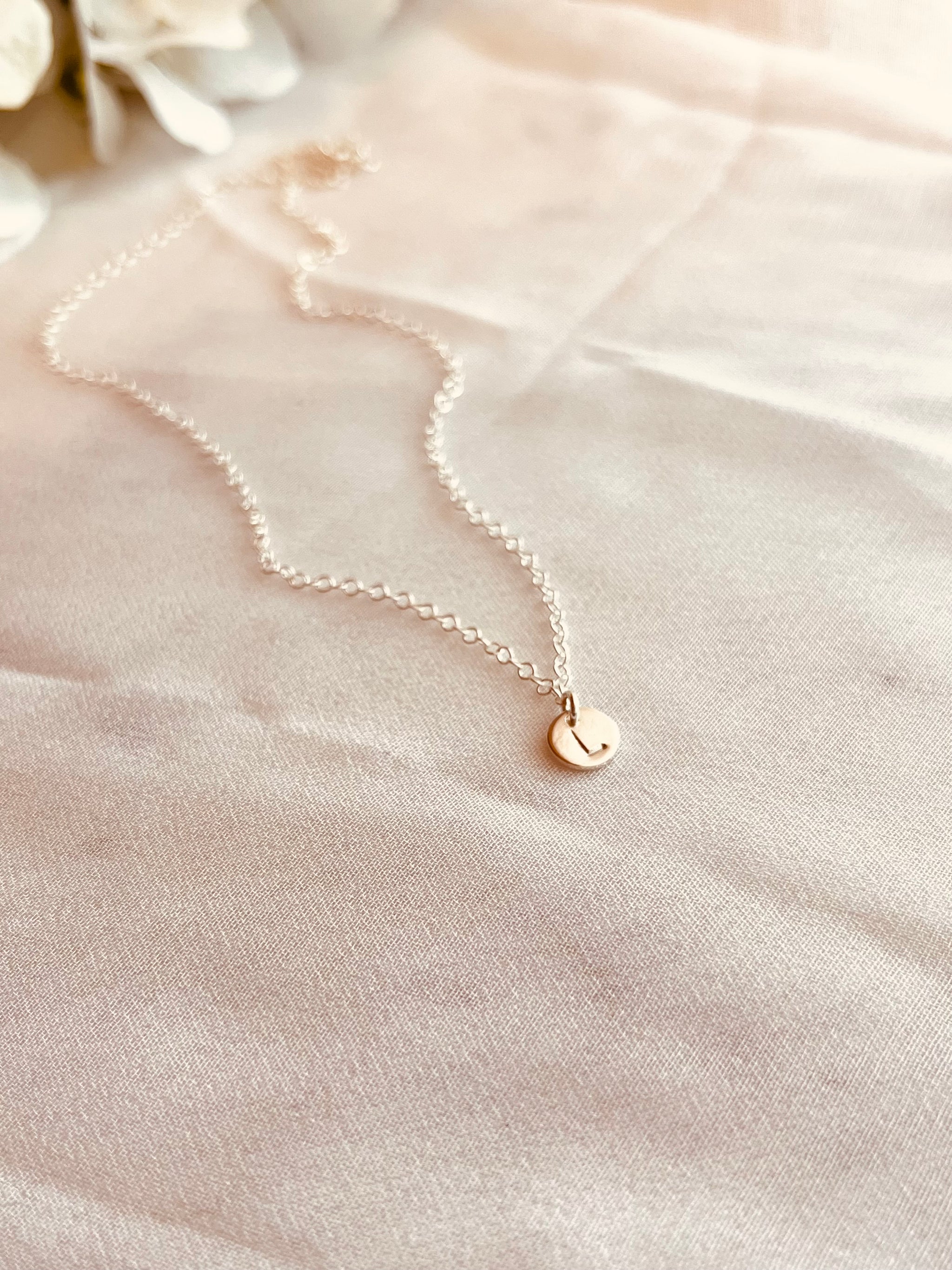 Mia Initial Necklace – Coco Wagner Design