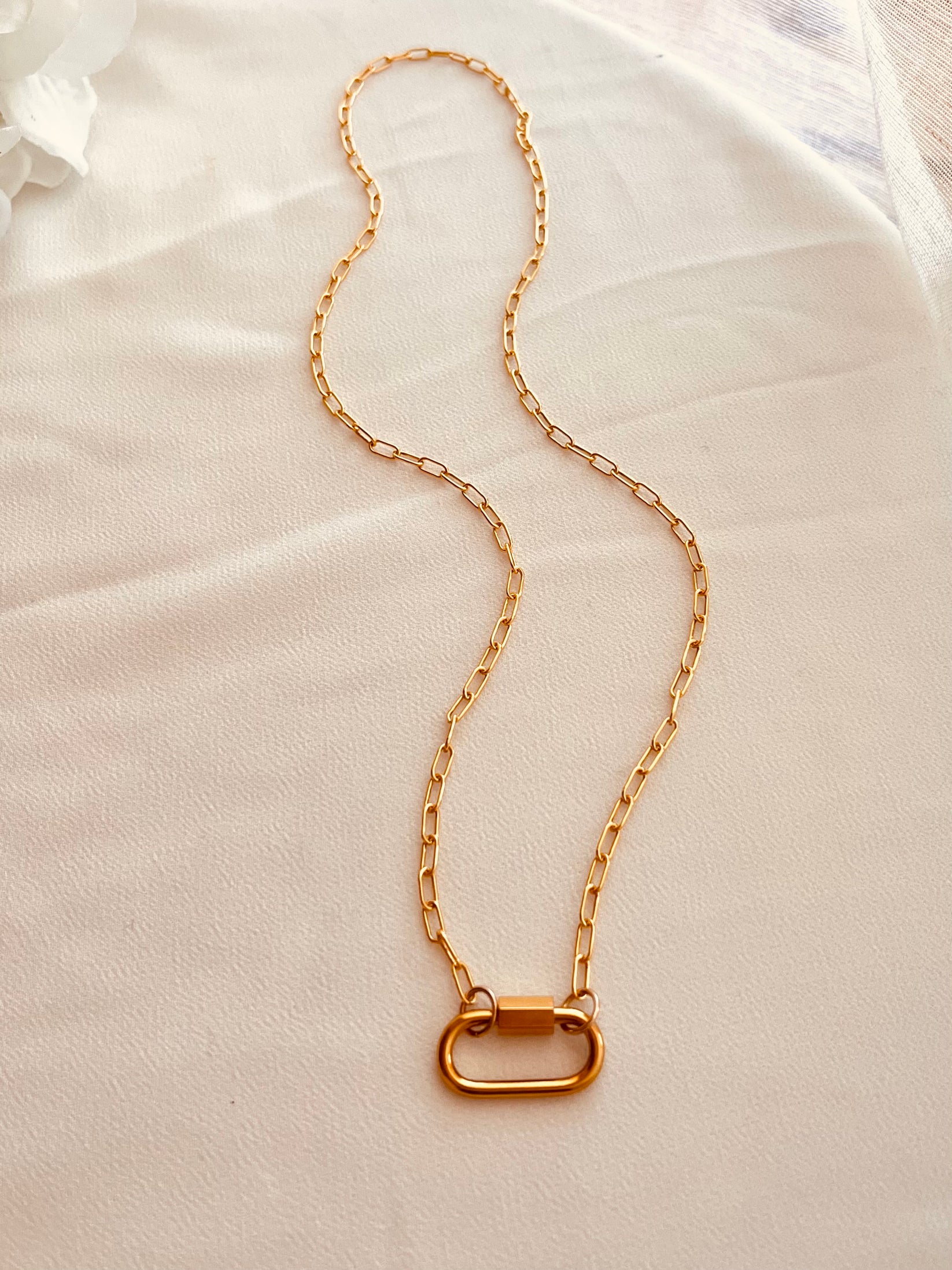 Waterproof Gold Charm Necklace – Personalized Necklace for Mom – Coco ...