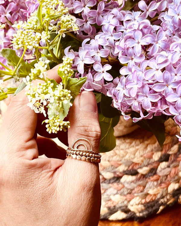 Rainbow Stacking Ring Set – Coco Wagner Design