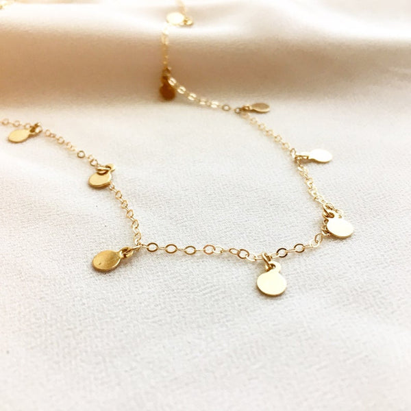 Mini Coin Necklace – Coco Wagner Design