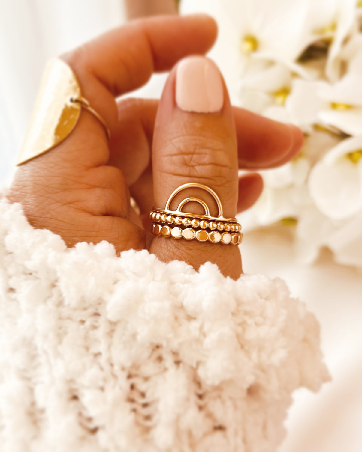 Rainbow Stacking Ring Set – Coco Wagner Design