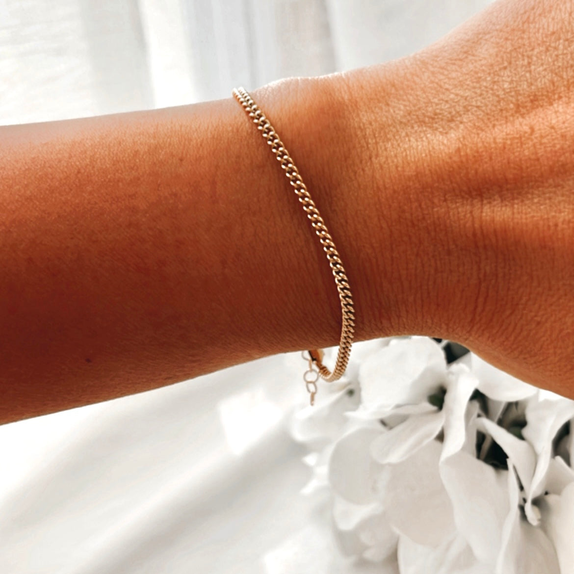 Cuban Link Chain Bracelet – Coco Wagner Design